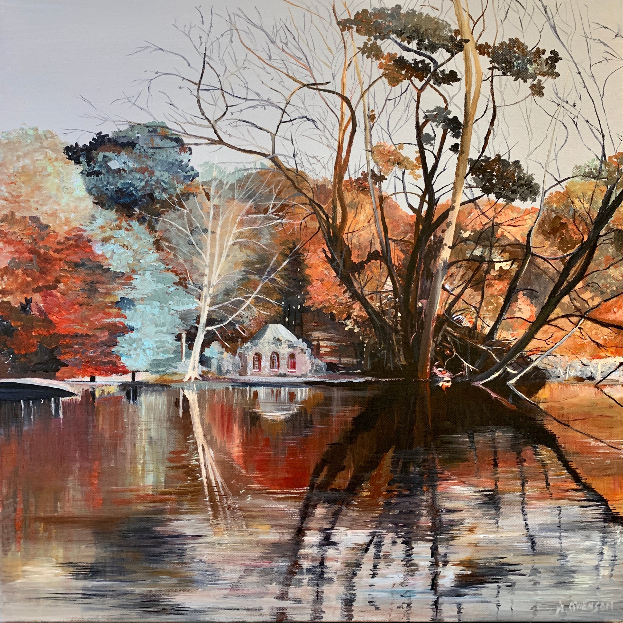 Autumn Walk at Gosford | Amanda Owenson Artist